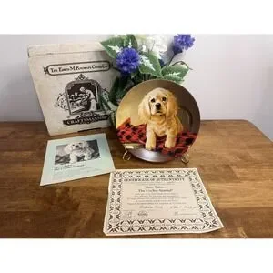 edwin knowles | Art | Vintage Knowles Field Puppies Plate Shirt Tales ...
